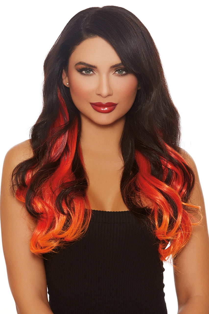Flame Colored Hair