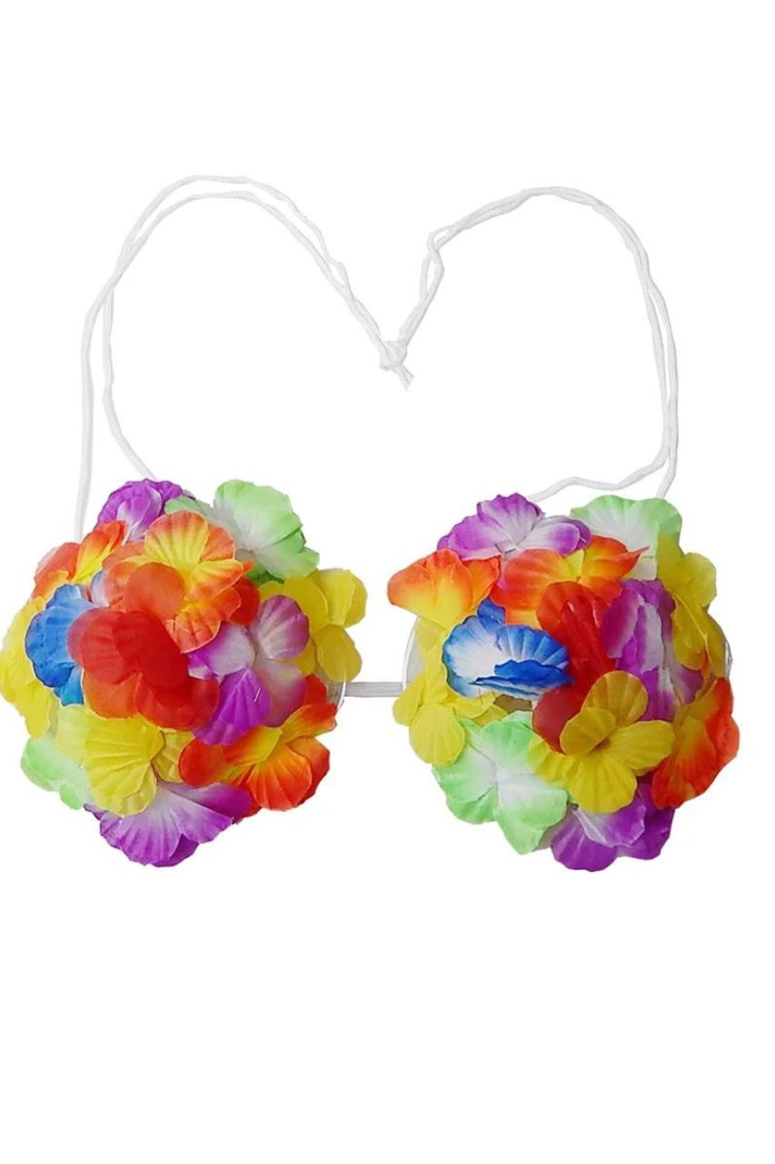 Hawaiian Flower Bra – 3wishes.com