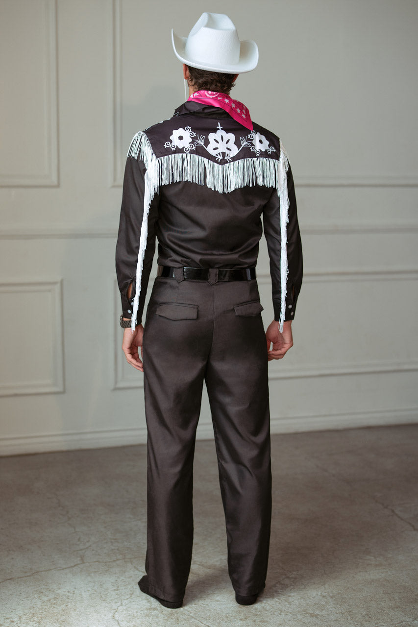 Mens Movie Ken Cowboy Doll Costume, Adult Ken Doll Cowboy Costume ...