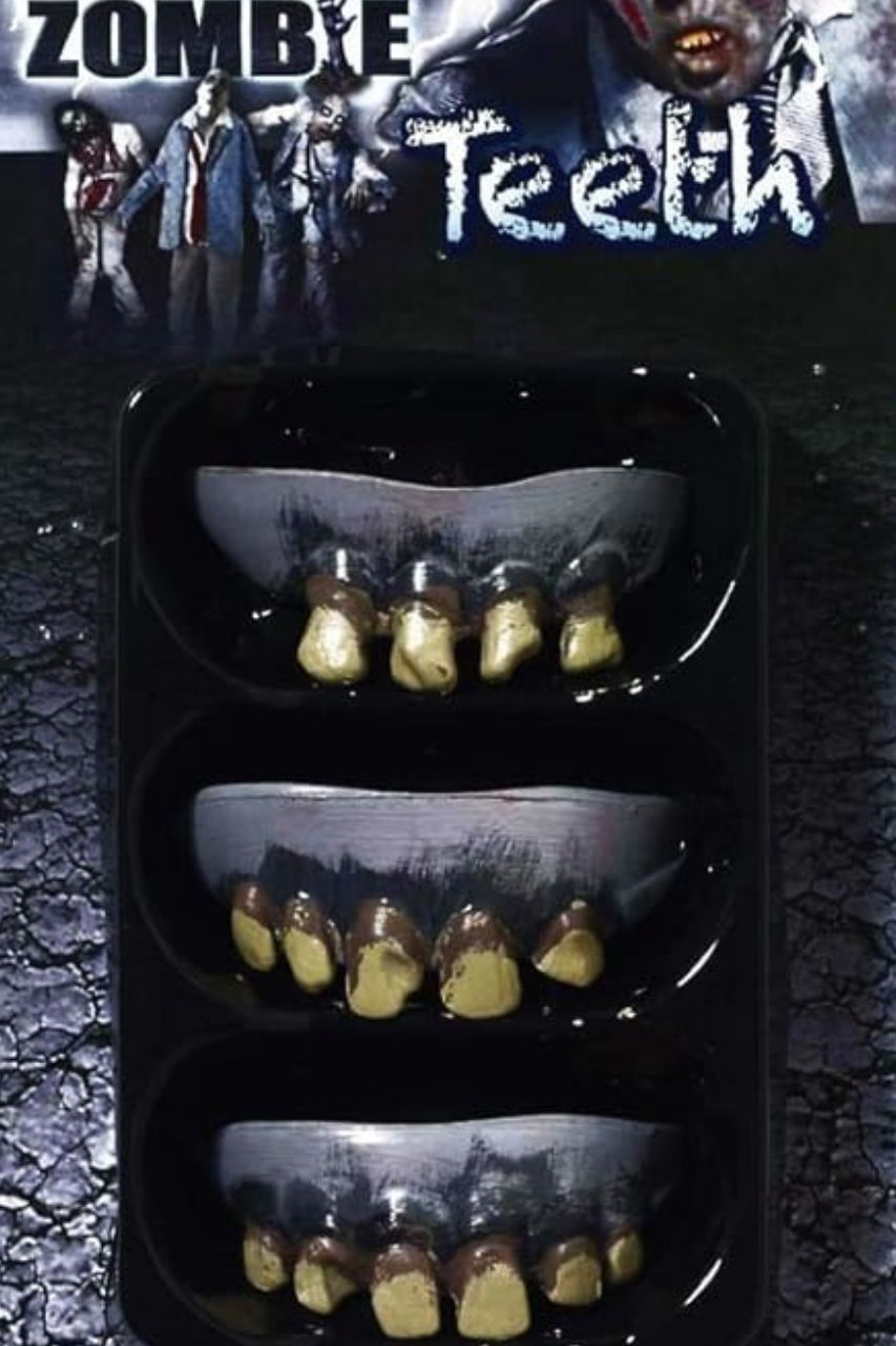 3 Pack Zombie Teeth Costume Accessory – 3wishes.com