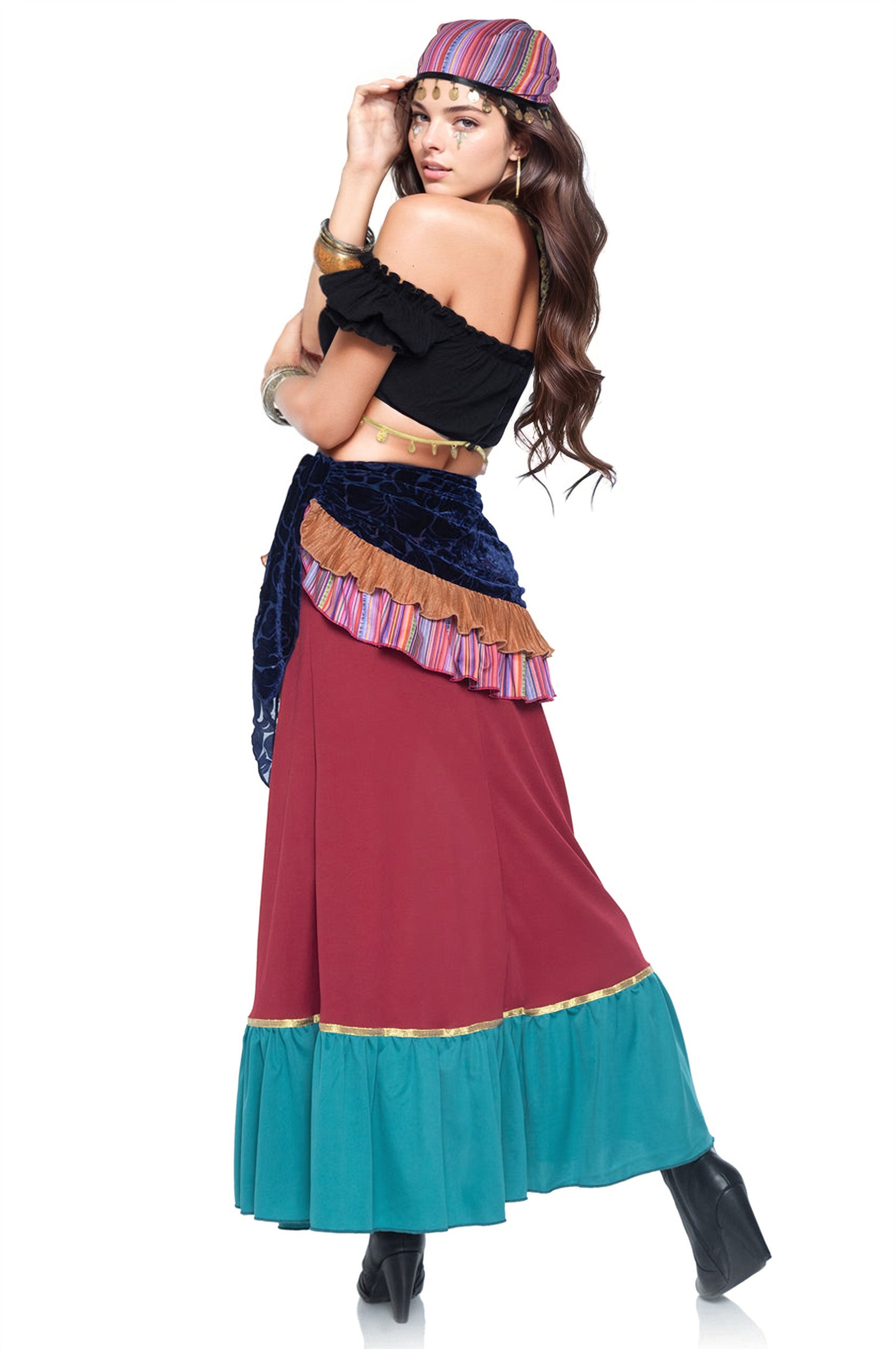 Crystal Ball Beauty Costume, Adult Fortune Teller Costume – 3wishes.com