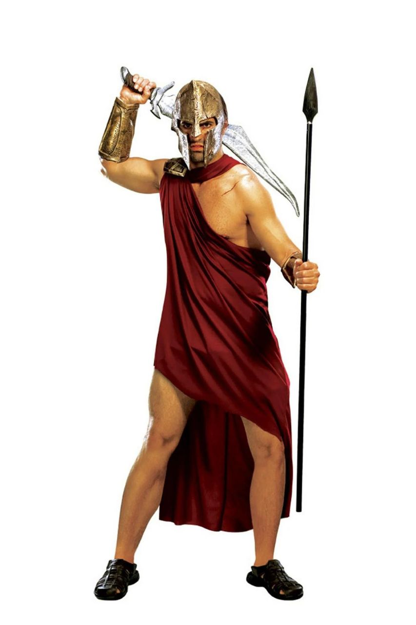 Men's Spartan Warrior Costume – 3wishes.com