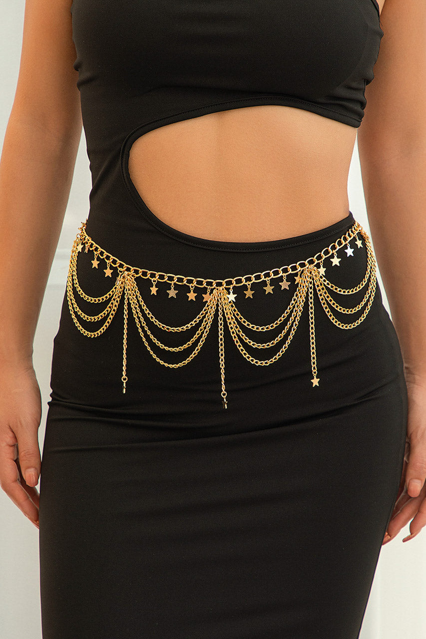 Gold Belly Chain with Coins – 3wishes.com
