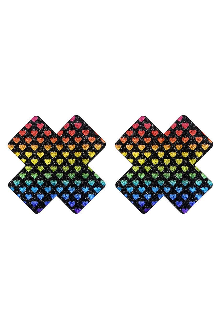 Rainbow Hearts X Pasties – 3wishes.com