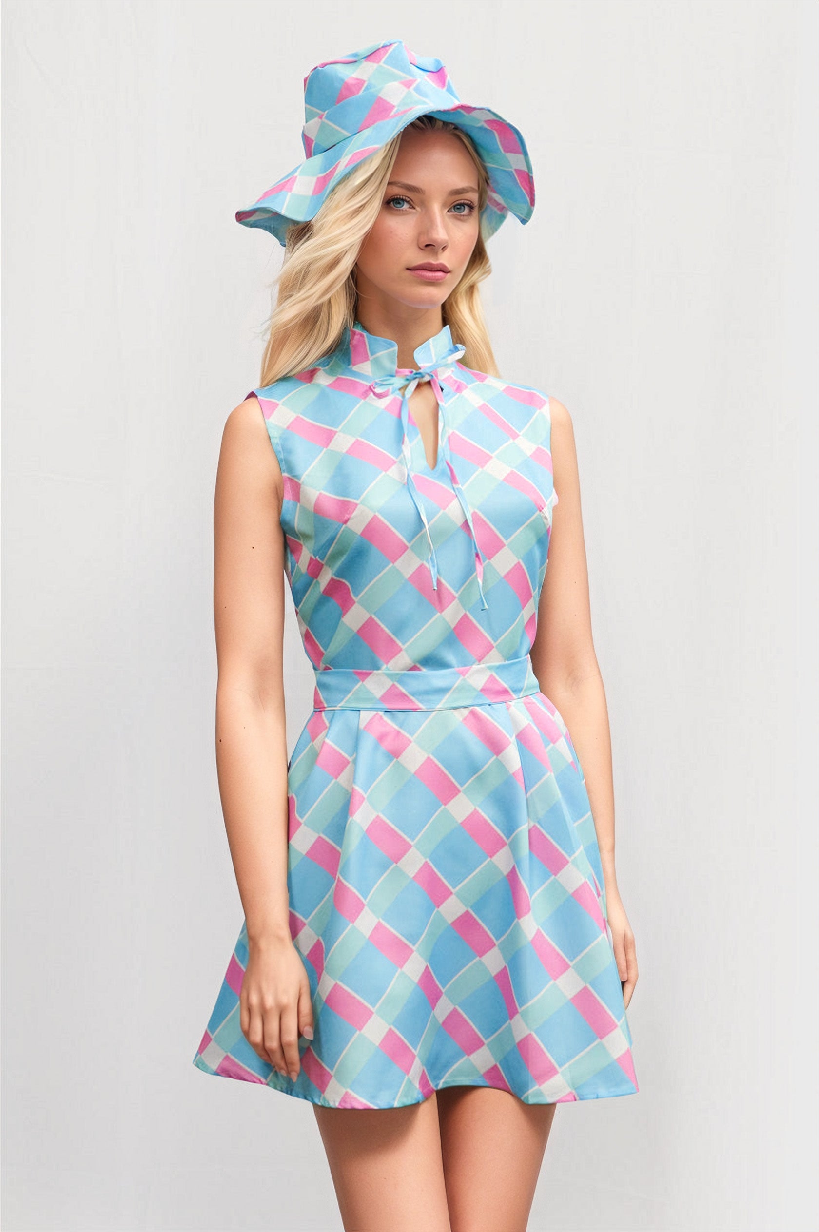 Barbie Adventure Doll Costume, Blue Doll Movie Costume – 3wishes.com