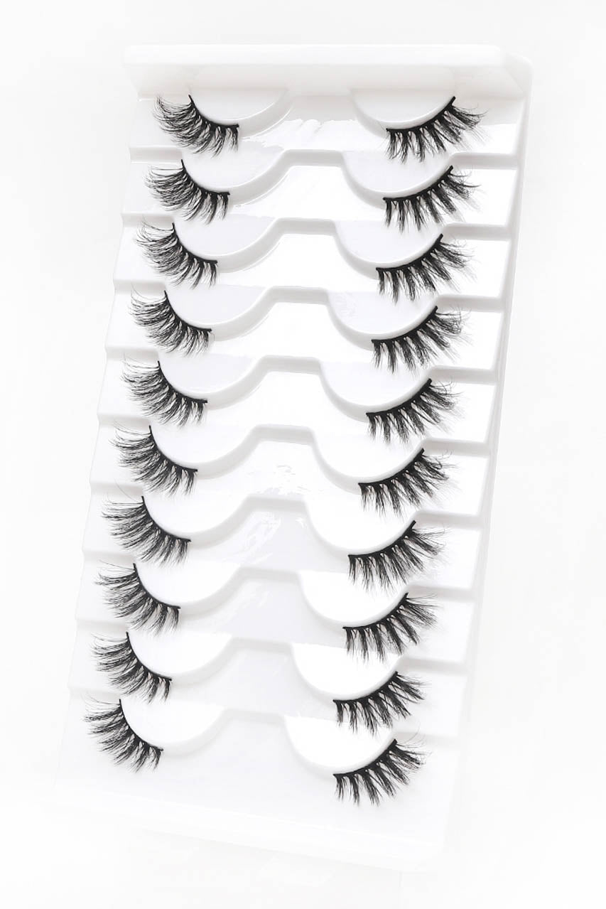 Spaced False Eyelashes, Chunky Lashes – 3wishes.com