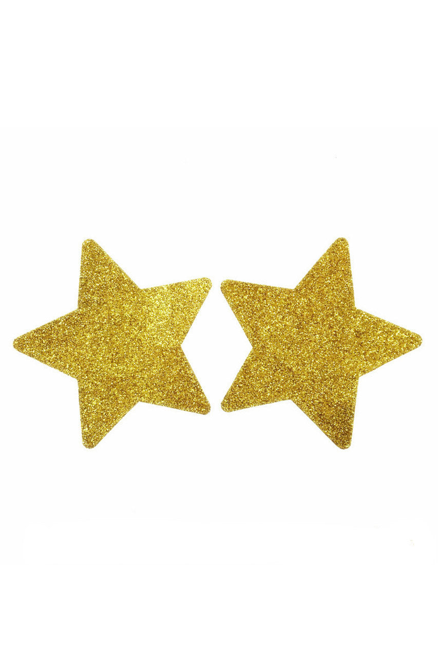 Glitter Star Pasties, Star Shaped Glitter Pasties – 3wishes.com