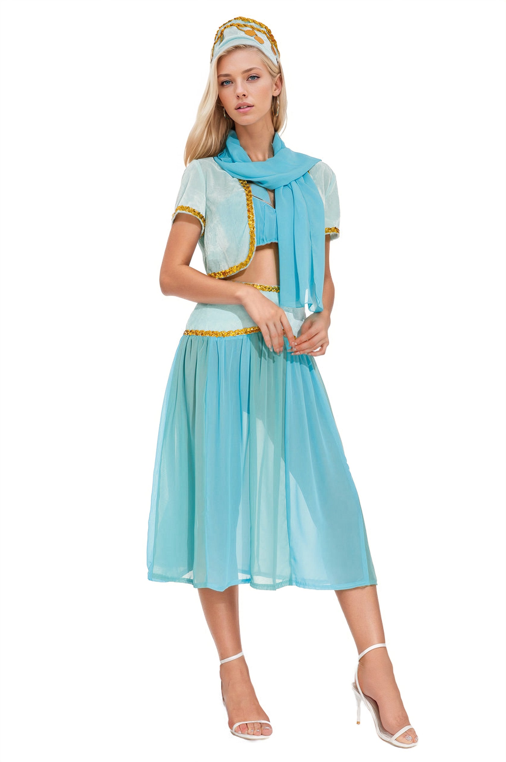 Retro TV Genie Costume, Classic Genie Costume – 3wishes.com