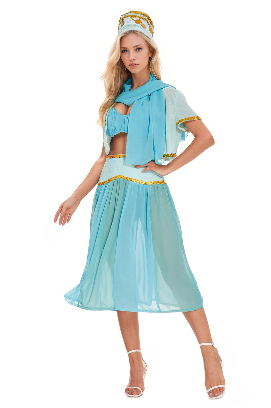 Retro TV Genie Costume, Classic Genie Costume – 3wishes.com