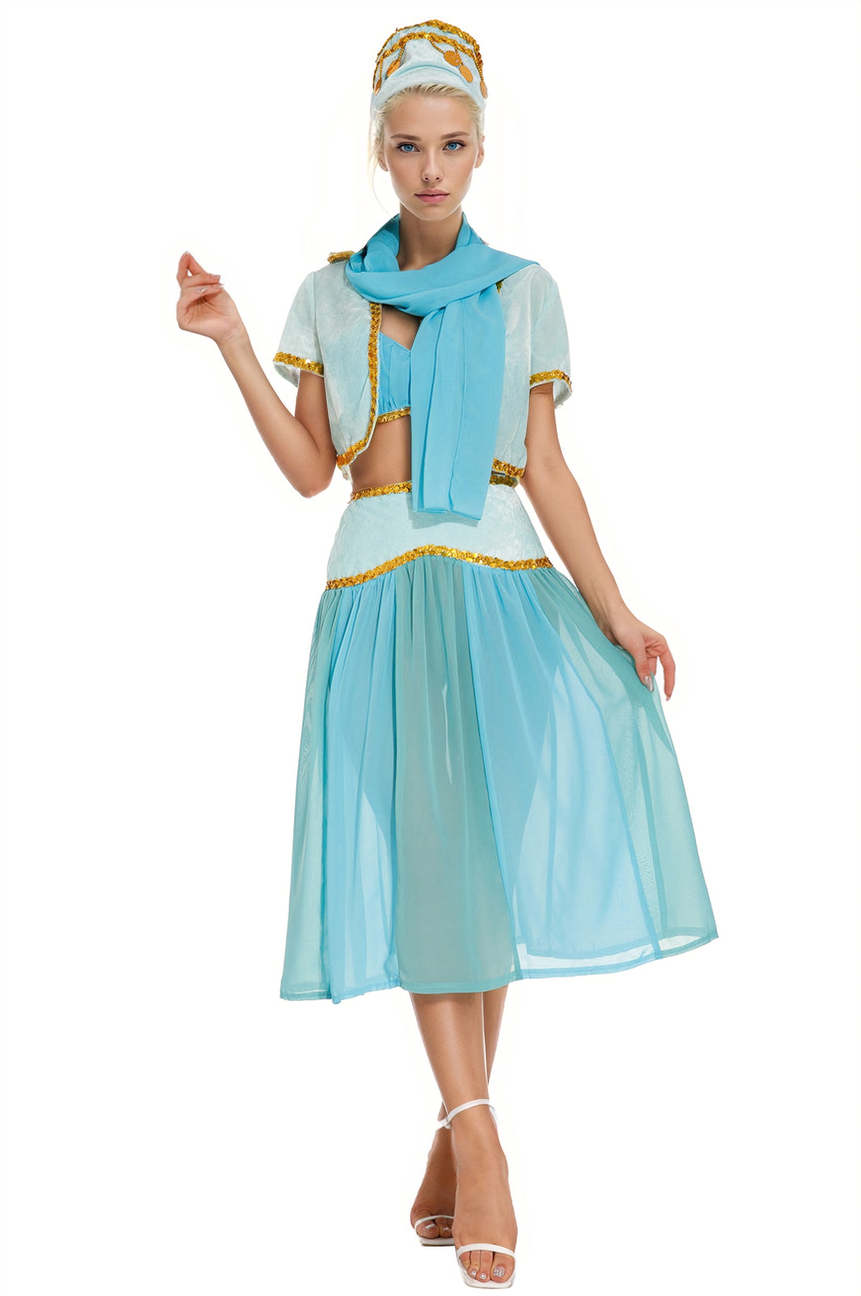 Retro TV Genie Costume, Classic Genie Costume – 3wishes.com