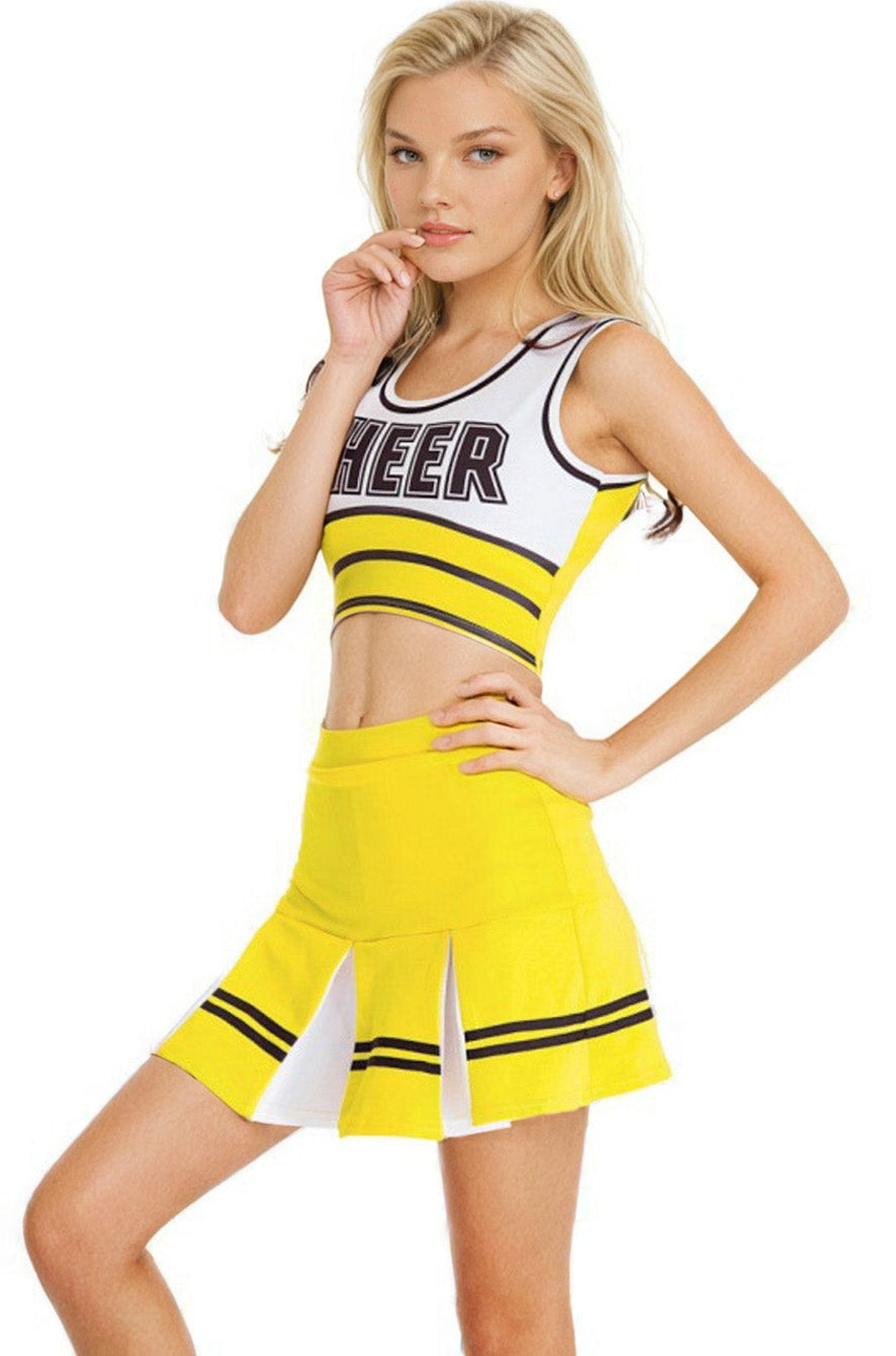 Three Cheers Cheerleader Costume, Basic Cheerleader Costume – 3wishes.com