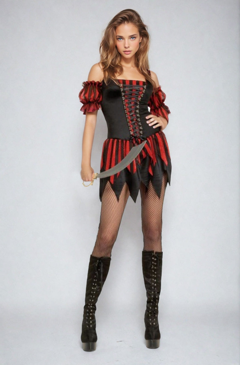 Swashbuckler Pirate Costume – 3wishes.com