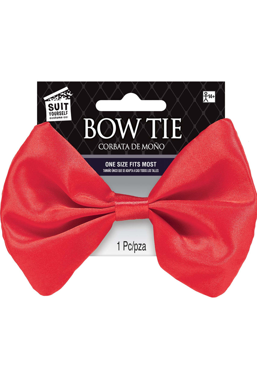 Red Satin Bow Tie | Free Shipping Over $39 | Julbie – 3wishes.com