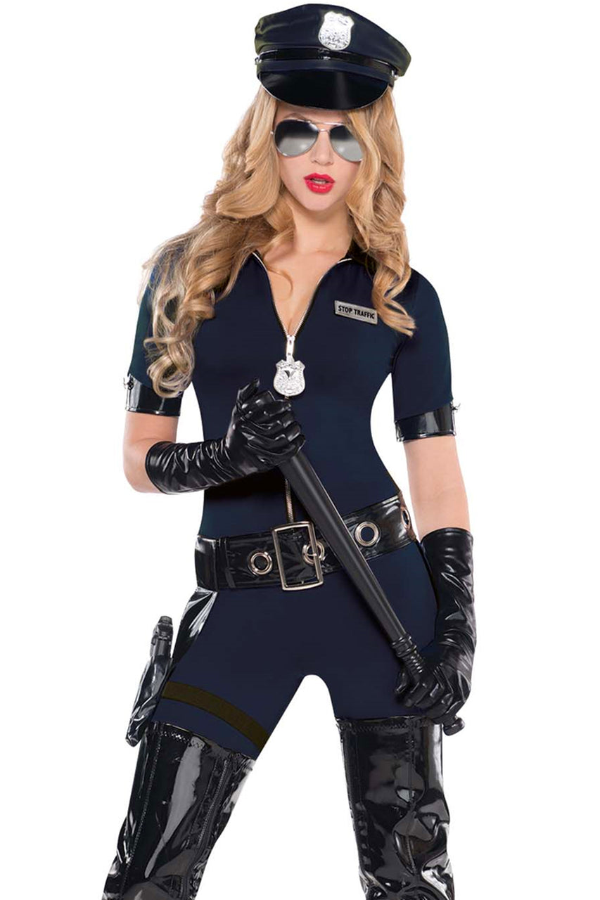 Women's Sexy Cop Costume | Free Shipping Over $39 | Julbie – 3wishes.com