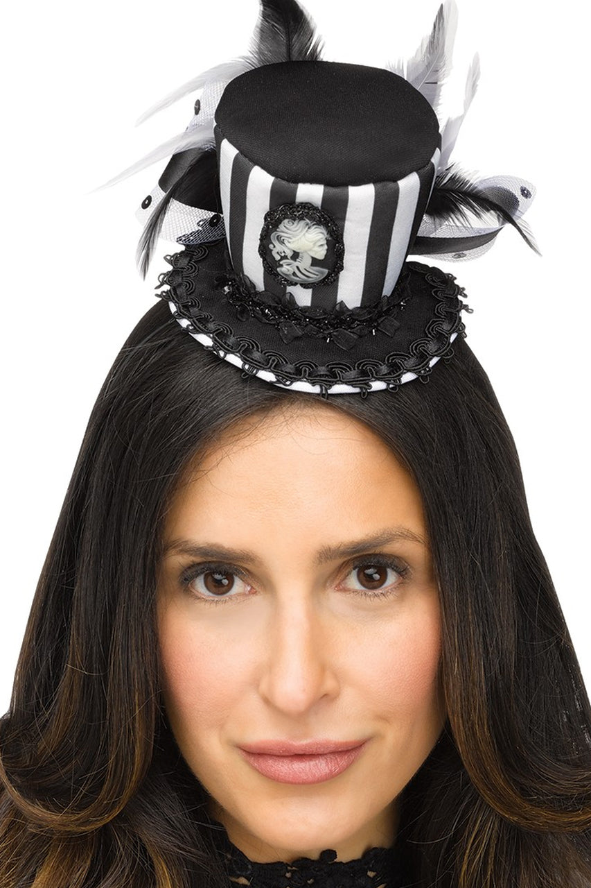 Victorian Vampire Hat & Choker | Vampire Costume Accessories