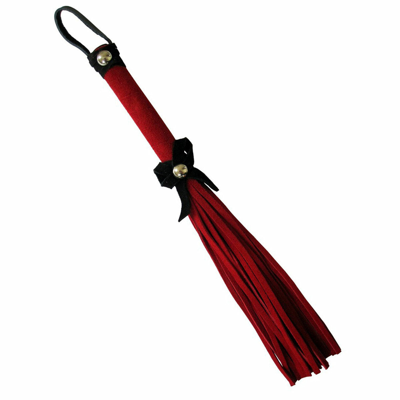 Red Love Knot Mini Flogger, Red Flogger – 3wishes.com