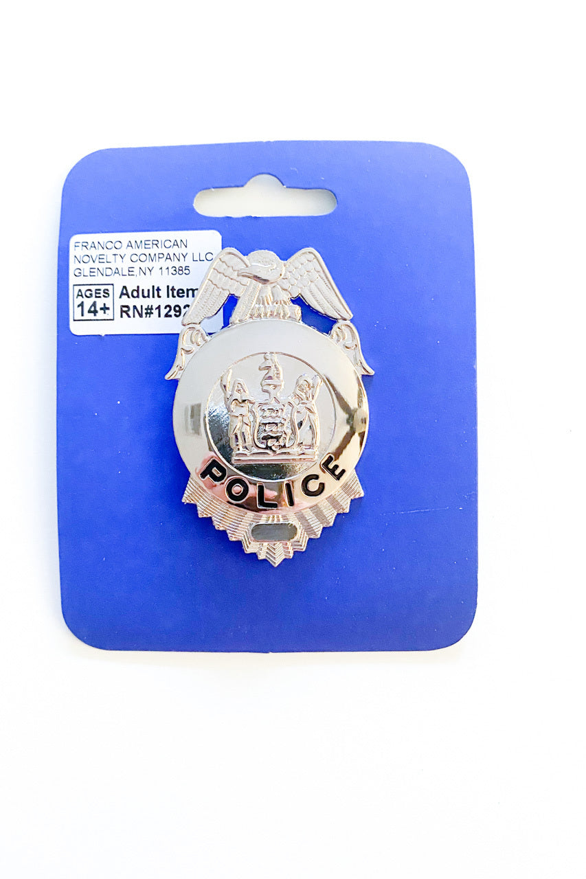 Police Badge, Cop Costume Badge – 3wishes.com