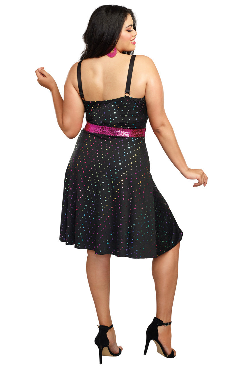 Plus Size Disco Diva Costume, Plus Disco Costume, Plus 70s Costume ...