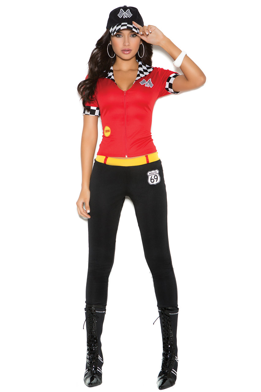 High Octane Honey Costume, Race Car Driver Halloween Costume – 3wishes.com
