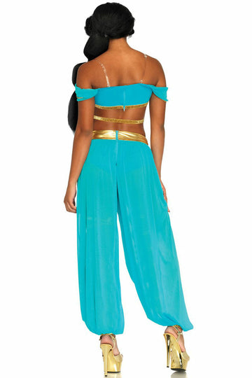 Oasis Princess Costume, Blue Princess Costume, Arabian Princess Costume ...