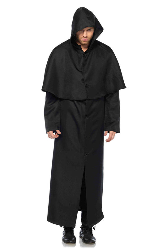 Hooded Cloak, Black Cloak, Costume Cloak – 3wishes.com
