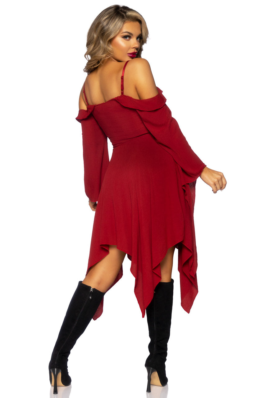 Cotton Gauze Costume Dress, Costume Peasant Dress – 3wishes.com