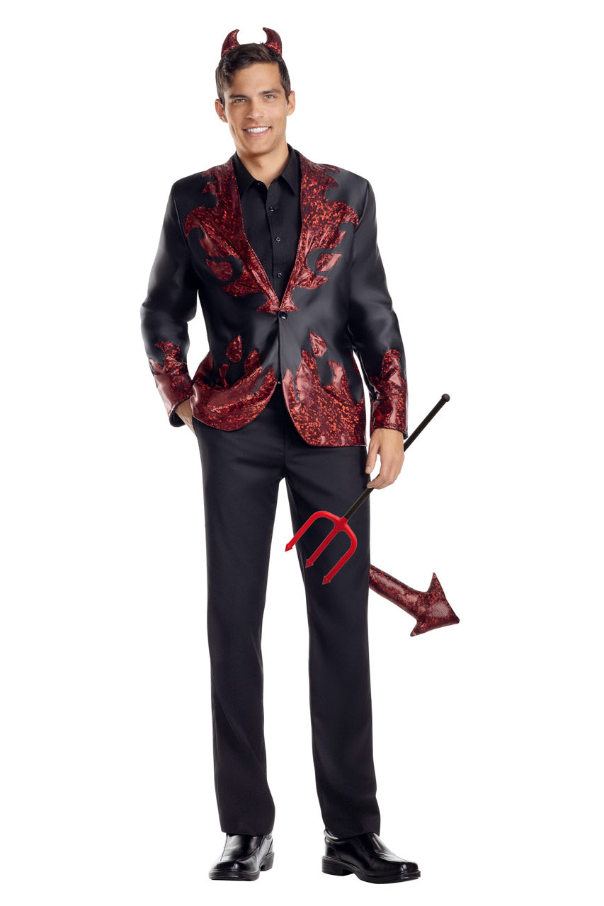 Handsome Devil Costume, Mens Devil Halloween Costume – 3wishes.com