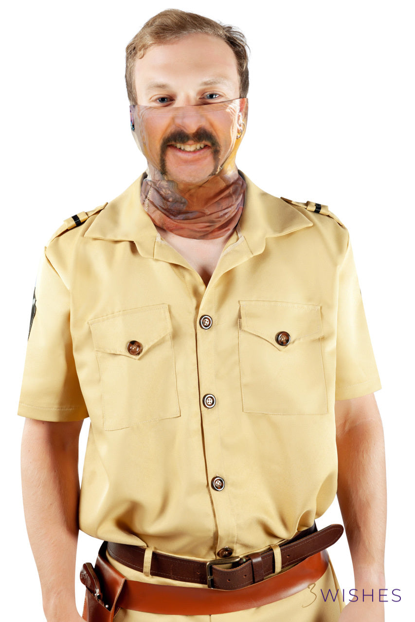 Joe Exotic Mugshot Mask, Joe Exotic Mask, Tiger King Mask – 3wishes.com